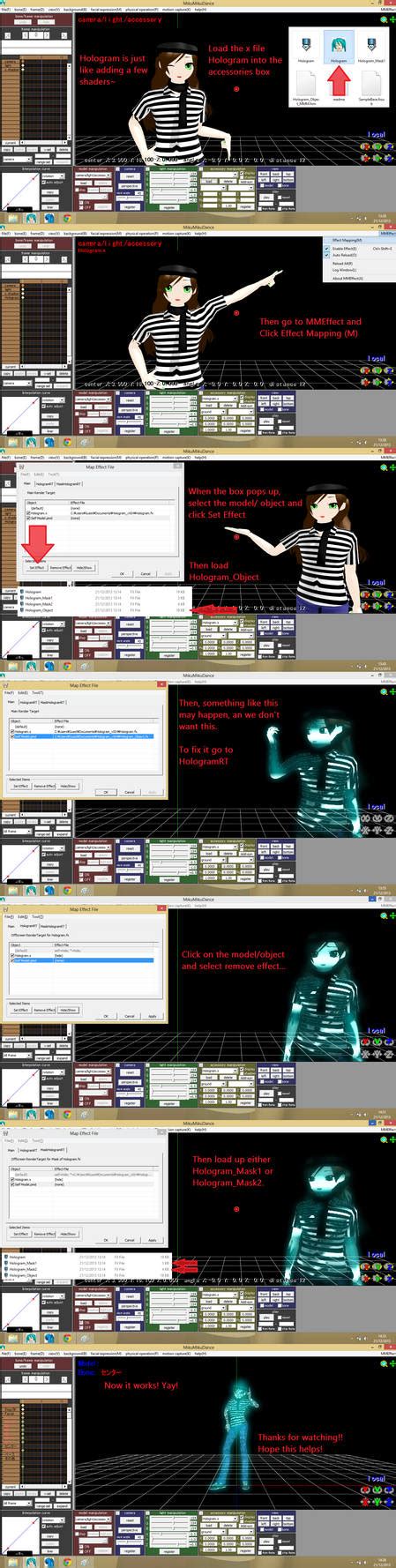 Ask Me 4 Mmd Hologram Effect Tutorial By Chestnutscoop On Deviantart