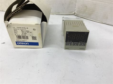 Omron E5csv R1kj W Temperature Controller 100 240 Vac Bme Bearings