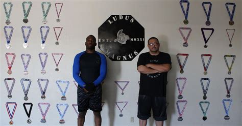 Local Pro Mma Fighter Trains At Ludus Magnus Gym Sports