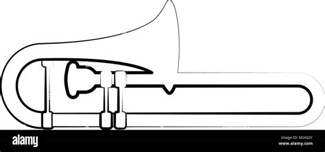 Trombone Outline