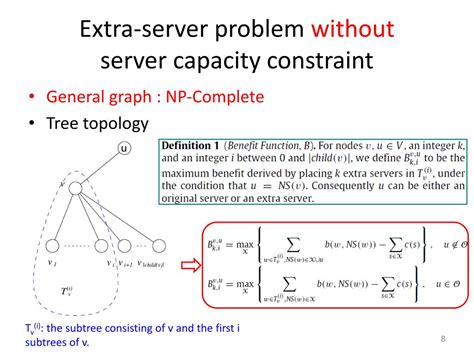 Ppt Optimizing Server Placement In Distributed Systems In The