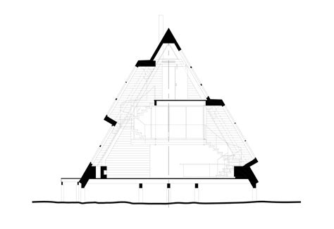 Architectural Drawings A Frame Homes In Section Architizer Journal