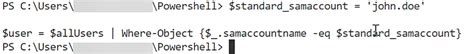 Where Object On A Variable Populated By Get Aduser Programming And Development Spiceworks