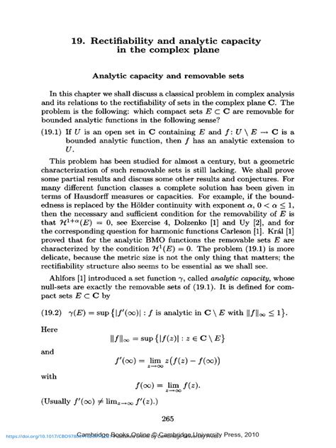 Geometry Of Sets And Measures In Euclidean Spaces Rectifiability