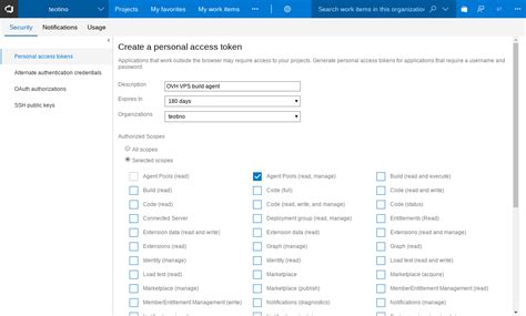 Vsts Personal Build Agent On Docker