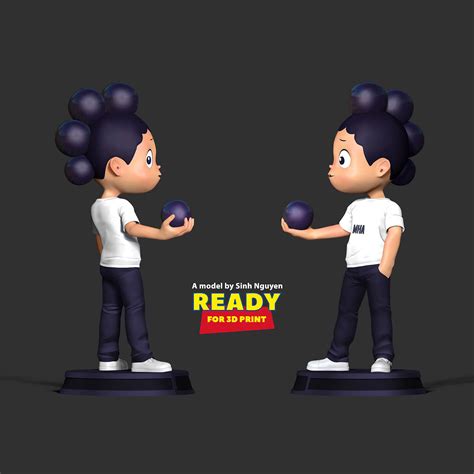 Minoru Mineta Fanart 3d Print Model By Sinh Nguyen