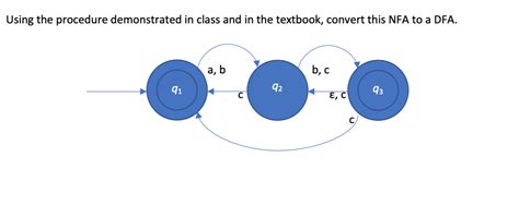 Solved Using The Procedure Demonstrated In Class And In The