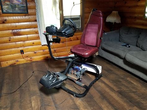 Diy Racing Simulator Is A Repurposed Masterpiece Hackster Blog