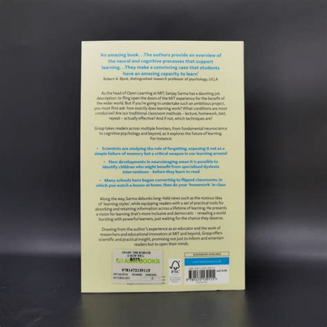 หนังสือ Grasp The Science Transforming How We Learn Sanjay Sarma รหัส 1053719 ขายหนังสือgrasp