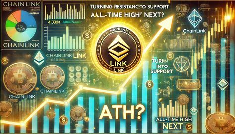 Chainlink Tunrns Resistance Into Support Ath Next