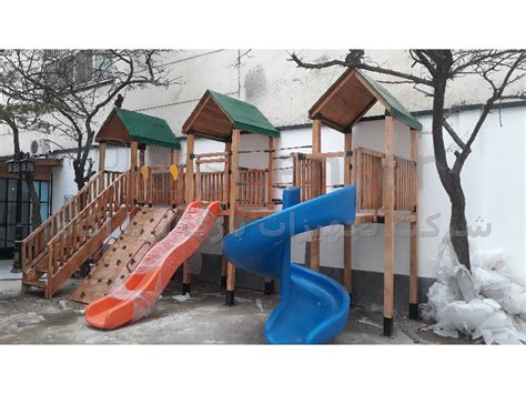 تجهیزات زمین بازی کودکان ، مجموعه بازی پلی اتیلن و