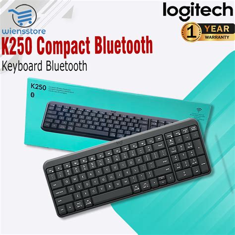 Jual Logitech K250 Compact Bluetooth Wireless Keyboard Shopee Indonesia