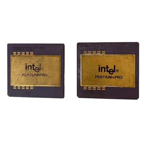 Intel Pentium Pro Vintage Lot Of