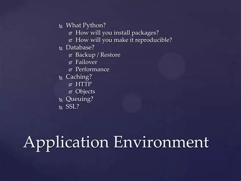Django Deployment Best Practices Ppt