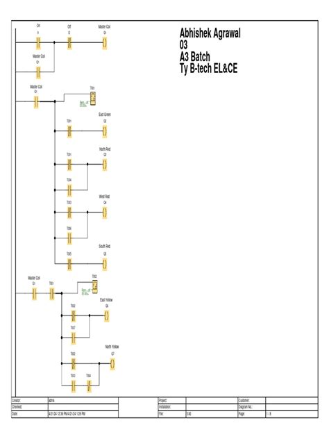 4 Way Traffic Light Pdf