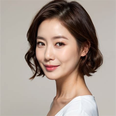 자연스러운 중년 여성 남성 모델 Ai 디자인 포트폴리오 크몽