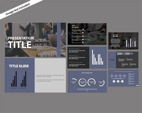 premium vector black red business presentation collection