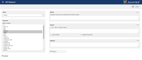 Table And Columns Db Replacer Regular Labs