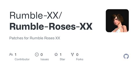 Rumble Roses Xx4b4e07d1 Rumble Roses Double Xpatchtoml At Main