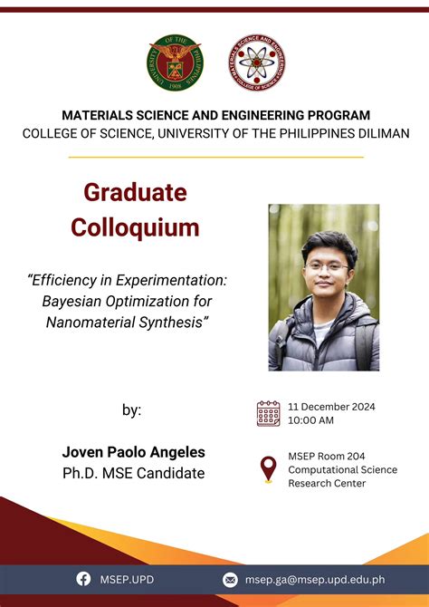 Materials Science And Engineering Program Up Diliman