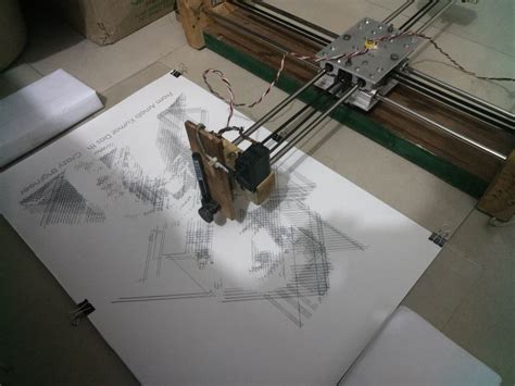 crazy engineer s drawing robot arduino grbl corexy servo drawbot