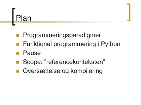 Ppt Introduktion Til Programmering Powerpoint Presentation Free