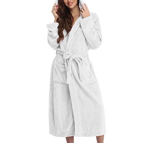 Clearance Robes For Women Terry Cloth Robes For Women Women Hooded