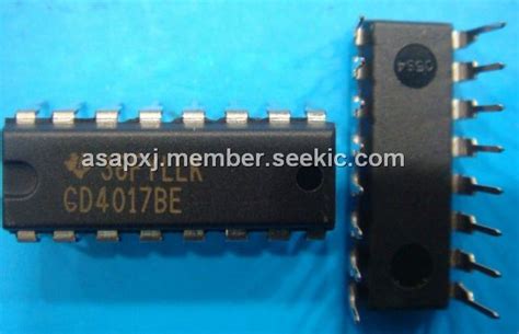 Cd4017be Original Supply Us 0 1 1 [ti] Texas Instruments Cd4017be Supplier