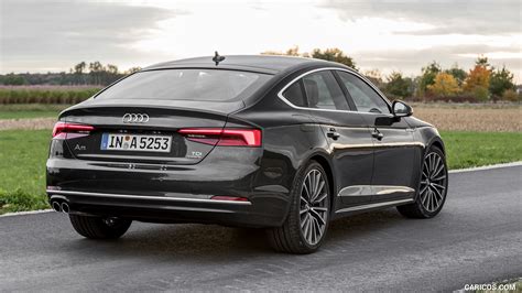 Audi A5 Sportback 2017my Rear Three Quarter