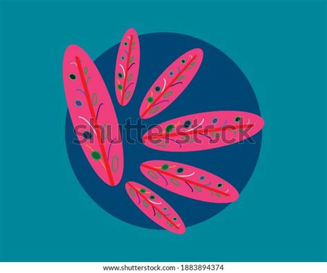 Leaf Vector Design Leaf Theme Background Stock Vector Royalty Free