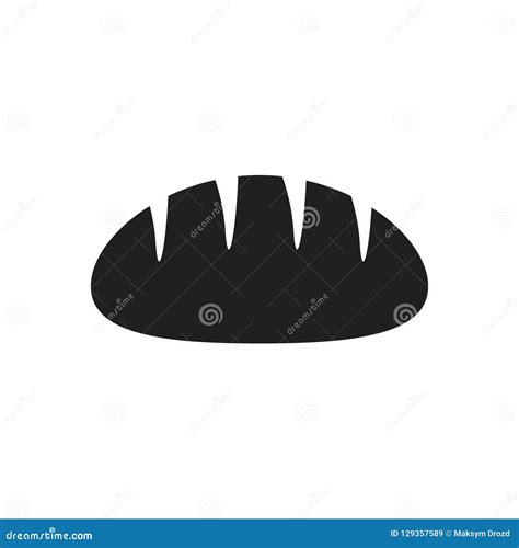 Icono Del Pan Vector Del Pan Del Pan Ilustración Del Vector
