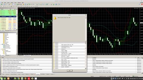 Mt4 Expert Advisor Cannot Submit Orders Order Error 130 Bollinger Bands Bb Mql4 And