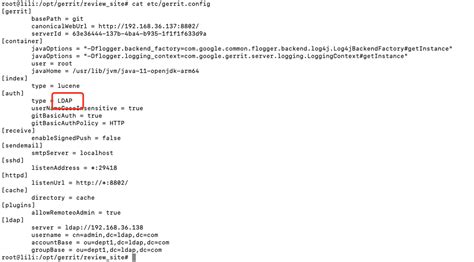 Gerrit Ldap Gerrit Ldap配置 多知在线