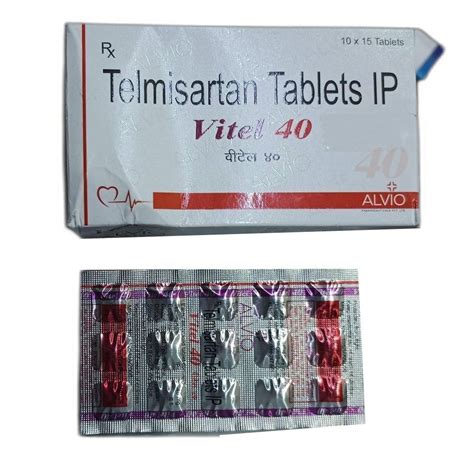 Alvio Telmisartan Tablets Ip Prescription At ₹ 103box In Patna Id