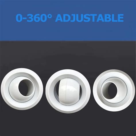 Aluminum Jet Diffusers Round Ball Spout Air Nozzle Diffuser For Hvac Buy Ball Spout Jet Nozzle