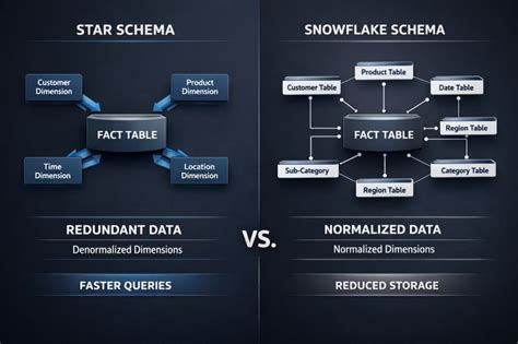 Star Vs Snowflake Schema Redundancy In Dimensional Modeling Amit