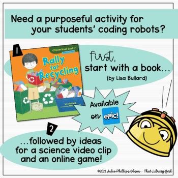 BeeBot Coding Mat Cards For Recycling Robots Bee Botley Code And Go Mouse