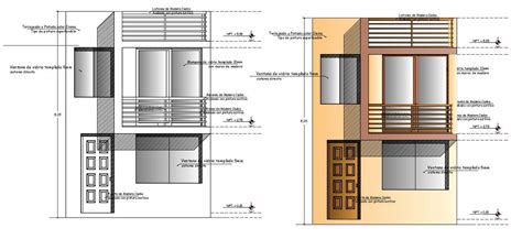 Modern House Elevation Is Given In This Cad File Download This 2d Cad File Now Cadbull