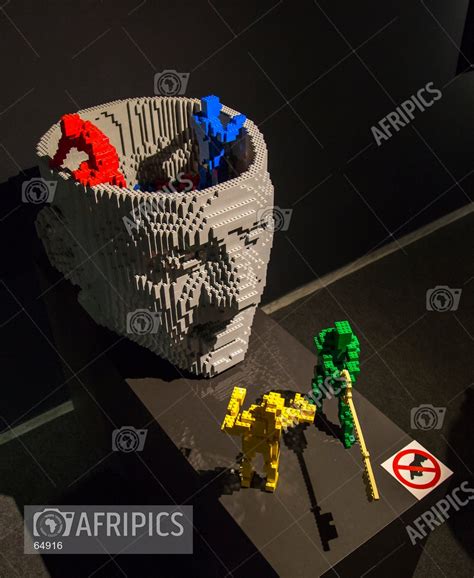 Afripics Lego Artworks On Display At The Art Of The Brick Exhibition