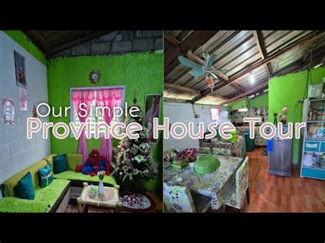 Our Simple Province House Tour Small House Province Life 🎀 Youtube