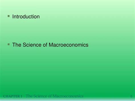 Ppt Introduction The Science Of Macroeconomics Powerpoint Presentation Id2533901