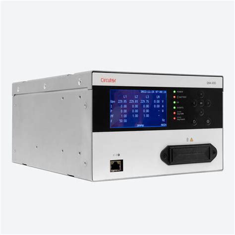 Quality Control Analyzer Qna 600 Circutor Electric Power Quality