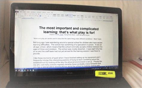 Article From 2006 The Most Important And Complicated Learning Thats What Play Is For Hewett