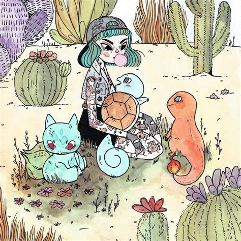 Heather Mahler Art — Pokemon Trainer Print Now In My Shop 💙 Been