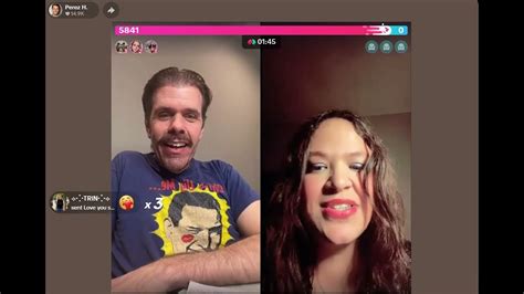 Perez Hilton Live With Kesh Over On Tik Tok Pt 1 Youtube