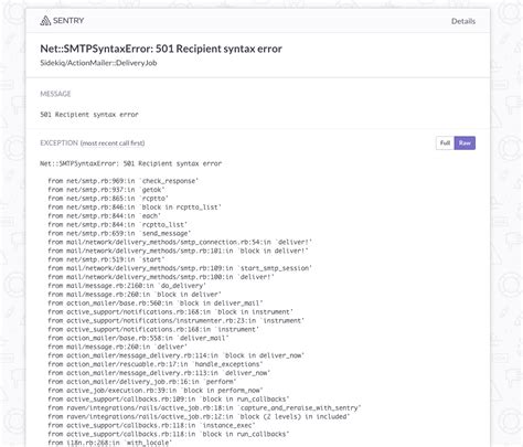 Deal With Bad Mail Address Syntax In A More Graceful Way Issue Codetriage CodeTriage