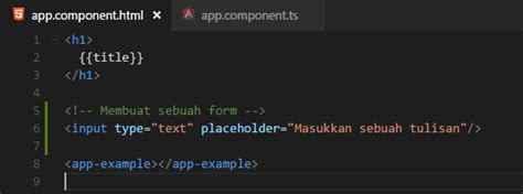 Angular 4 Input And Passing Variable Antar Komponen By Dhanar J Kusuma Belajar Angular 4