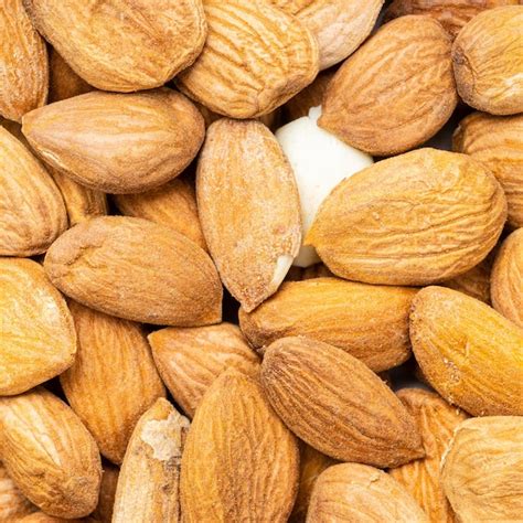 Premium Photo Raw Apricot Kernels Close Up