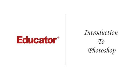 1 Introduction To Photoshop Adobe Photoshop CS6 Educator Com