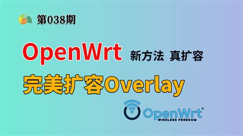 第038期 Openwrt完美扩容overlay 硬核新方法，真扩容，零空间浪费，专治强迫症！ First Sunlight
